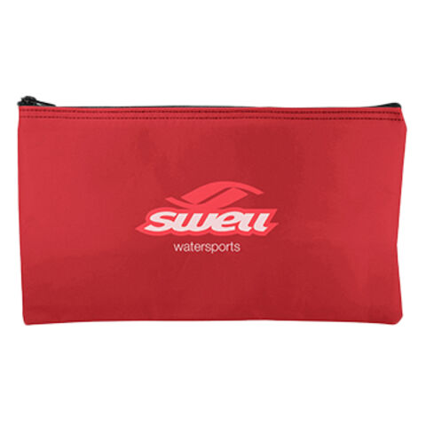 Bulk Buy China Wholesale Nylon Custom Bank Bag With Zipper For Secure ...