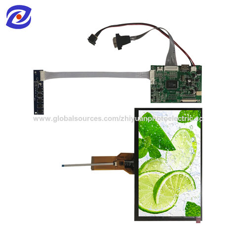 800*480 Resolution 9 Inch Wide Temperature Hdmi Usb Touch Screen Driver ...