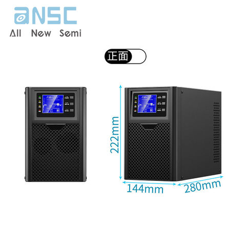 Online 1kva900w Computer Office Room Emergency Backup Voltage Stabilization And Silent Ups ...