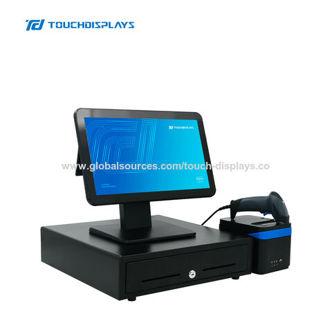 15.6 Inch Desktop Windows & Android Pos Terminals With Multi-touch ...