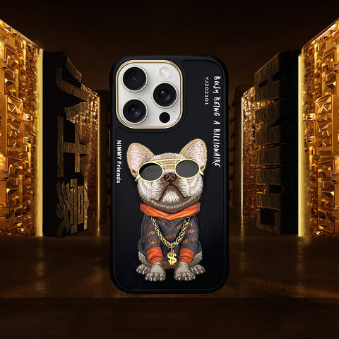 Nimmy Brand 2024 Embroidery Animal Pattern Tpu+pu Leather Fashion Phone ...