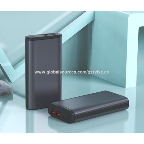 New Design Pd35w 20000mah Metal Power Bank With 2* Usb-c Ports - China ...