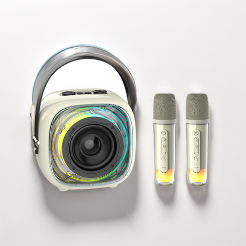 Custom Wireless Portable Led Light Karaoke Speakers For Family Karaoke ...