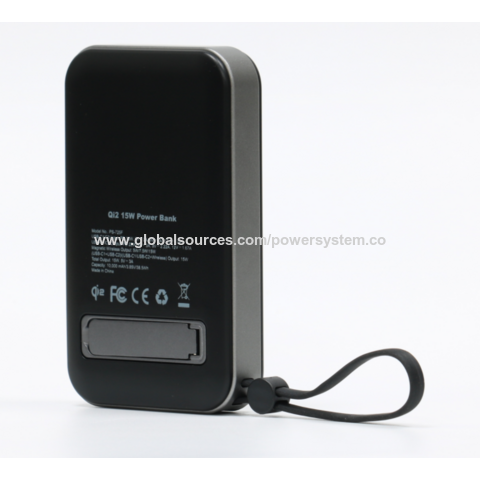 Odm Magnetic Wireless Power Bank 10,000 Mah/3.85v/38.5wh Wireless ...