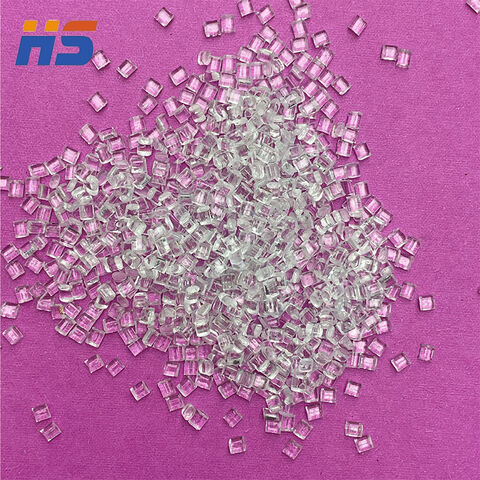 High Flow Flame Retardant Pc Resin Plastic Particles White Plastic ...