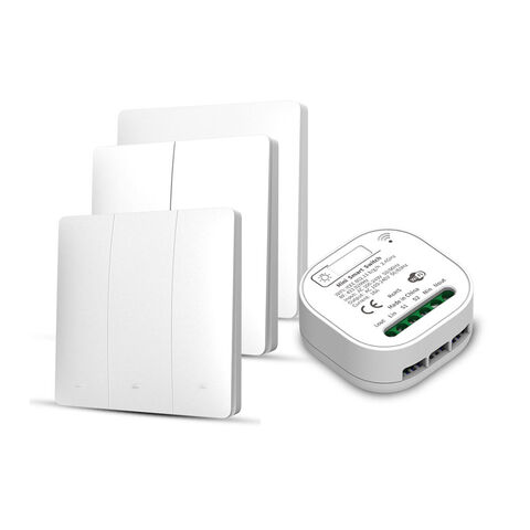 Tuya Wifi Rf 433 Mhz Wireless Remote Control Switch Module Self Powered ...