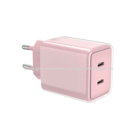 Factory Stylish Transparent Cover 67w Dual Usb C Ports Gan Pd 3.0 Wall ...