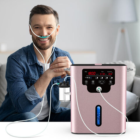 900ml/min Hydrogen Water Generator Oxyhydrogen Inhalation H2 Breathing ...