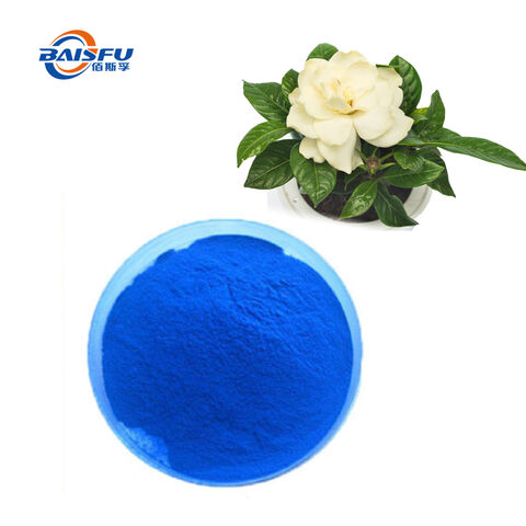 Non Moq Food Grade Coloring Gardenia Blue Color Natural Blue Powder ...