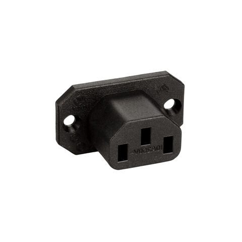 Panel Mount Ac Socket W/terminal 4.8mm W/approvals Rohs Directive ...
