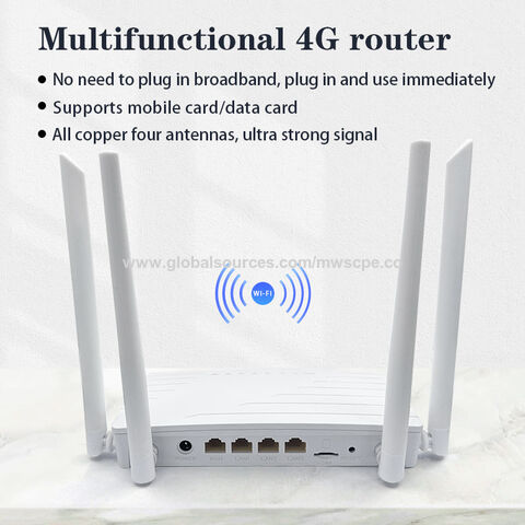 Wifi Wireless Router Esim Card 5g/4g Cpe Router With Esim Card +300m ...