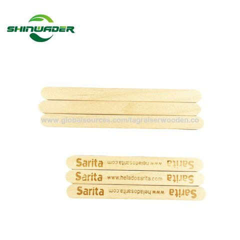 Birch Wood High Quality Food Safe Disposable Smooth Without Burs ...