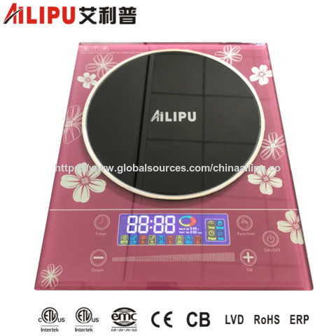 Luxury Induction Cooktop, Colorful Led Display Induction Cooker ...