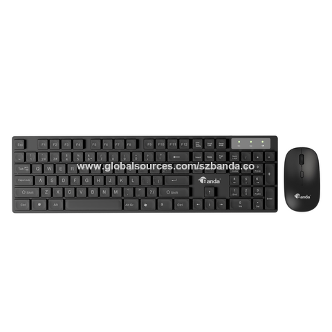 2.4ghz Wireless Keyboard And Mouse Combo Customized Layout Keyboard And ...