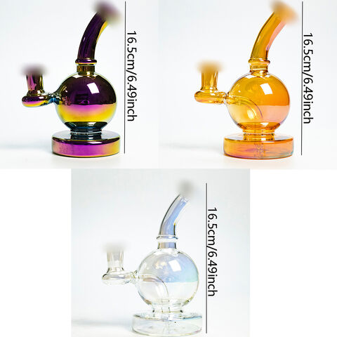 High Quality New Design Colored Electroplating Process Ball Shape Glass ...