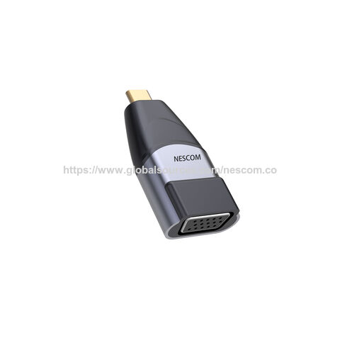 Bulk Buy China Wholesale Usb C To Vga Video Female Head, Aluminum Case ...