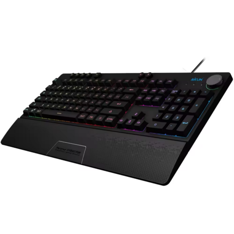 Aikun Gx650 Wired Gaming Keyboard With Knob Control And Programmable 4 ...