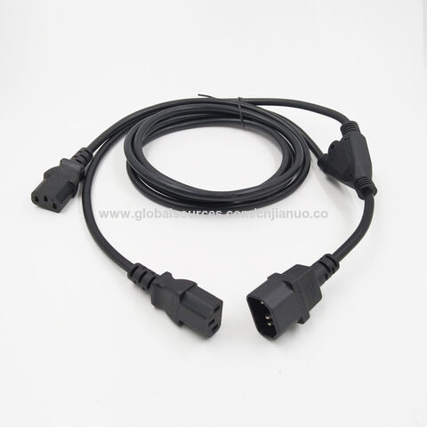 Buy China Wholesale Iec Power Cord C14 Splits To 2 C13 Power Splitter ...