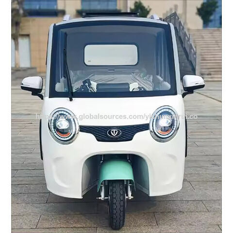 New Energy Three Wheels Car Fully Enclosed Electric Tricycle 1000w ...
