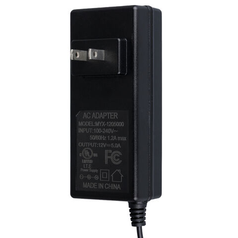 Myixi Oem Odm Power Supply 60w Adapter 3 Pin 12v 5a 12 Volts 5000ma Dc ...