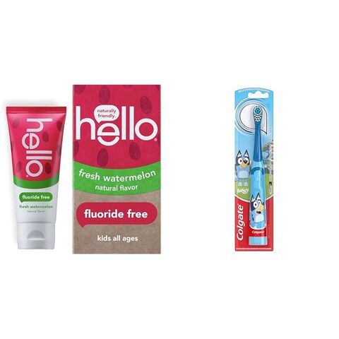 Premium Quality Low Price Hello Natural Watermelon Flavor Kids Fluoride ...