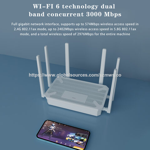 Bulk Buy China Wholesale Wireless Wifi Router 3000mbps 11ax 2.4g 5.8g ...