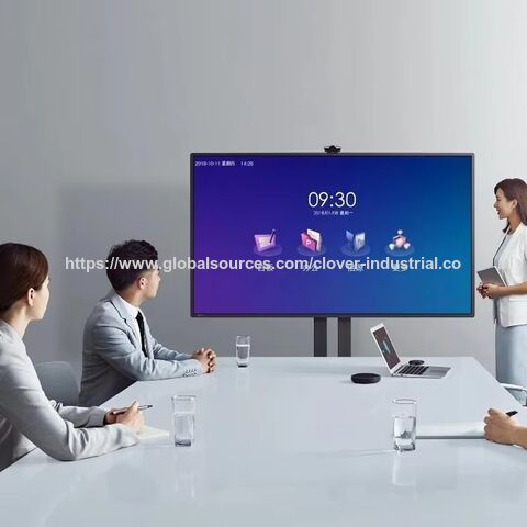 55/65/75/86 Inch Tft-lcd Interactive White Board Windows10 Ram 4gb Rom ...