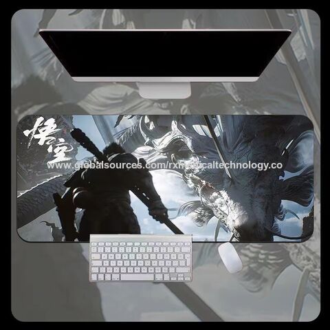 Mouse And Keyboard Mat Animation Computer Desk Mat Non-slip Office Mat ...