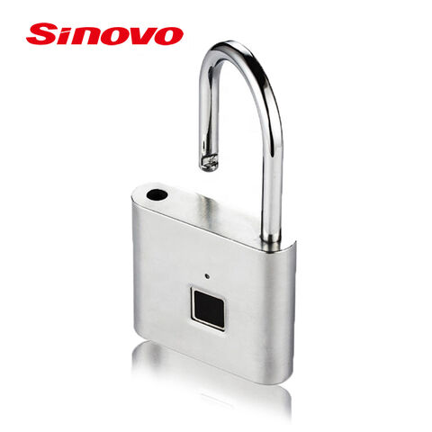 Sinovo Zinc Alloy Fingerprint Lock Keyless Anti-theft Smart Padlock ...