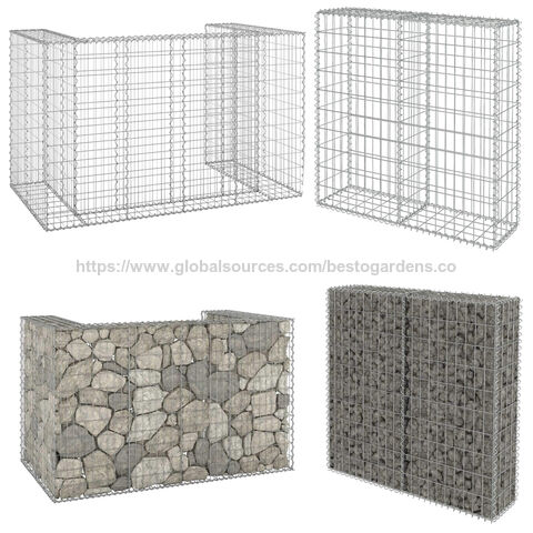 Customized High-strength Gabion Box For Retaining Walls And Erosion ...