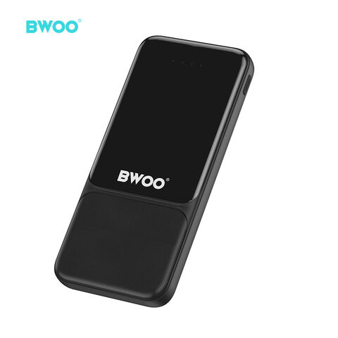 Bwoo Wholesale Black 10000mah Usb Type C Quick Charge Power Bank ...