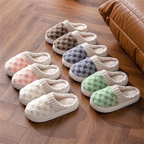 Home Ladies Interior Home Simple Open Towing Slippers - Buy China ...