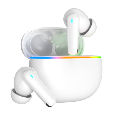 Compre Atacado Dual Mic Light Anc/enc Tws Fones De Ouvido Baixa ...