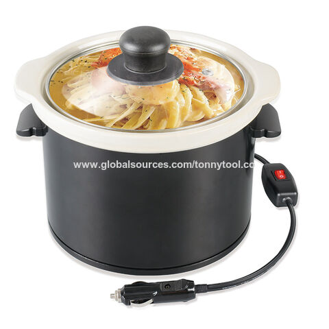 Buy China Wholesale Hot Pot Dc 12v Soup Slow Cooker Portable Oven Food ...