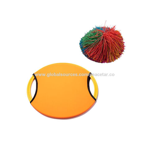 Trampoline Flying Disc And String Ball Set. Comes With 1 Racket Discs ...