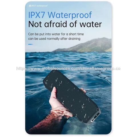 High Quality Sound Rich Wireless Portable Bluetooth Speaker Waterproof Ipx4 Ipx5 Ipx6 Ipx7 Ip45 ...