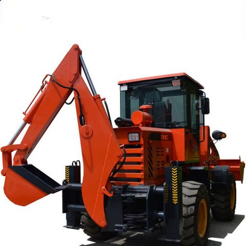 Heavy-duty Backhoe Loader For Construction - Buy China Wholesale ...