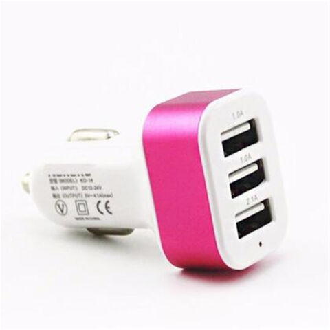 Mini Led Usb Charger Hub 2.0 With 3 Ports, Portable And Affordable, Usb ...