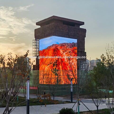 Buy China Wholesale P5 Outdoor Corner Led Screen Commercial Center ...