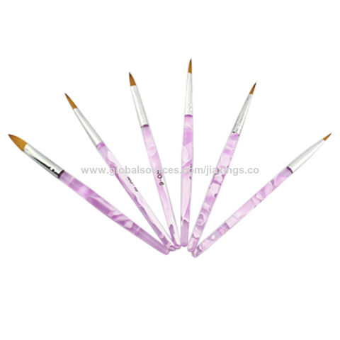 Ergonomically Designed Curved Acrylic Paintbrush For Precision Painting ...