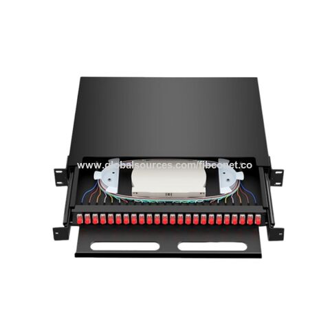 Oem Abs Stainless Sc/fc/st/lc 12/24 Ports 19 Rack Mounted Optic Fiber ...