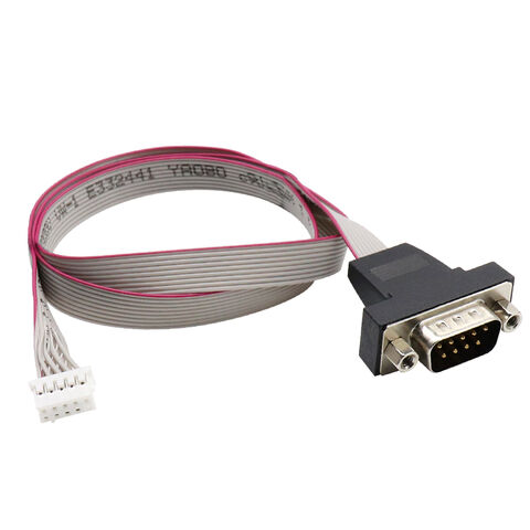 D-sub 9p Male To Housing Well-lin Enterprise 2005-h-2*5pin With Ribbon ...