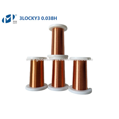3locky3 0.038h Self-bonding Solderable Polyurethane Enameled Copper ...