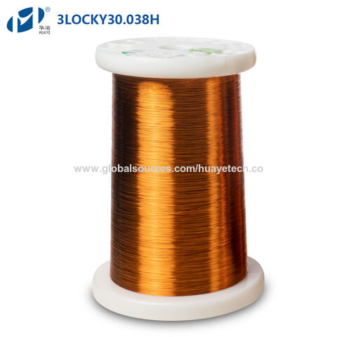 3locky30.038h Self-bonding Solderable Polyurethane Enameled Copper Wire ...