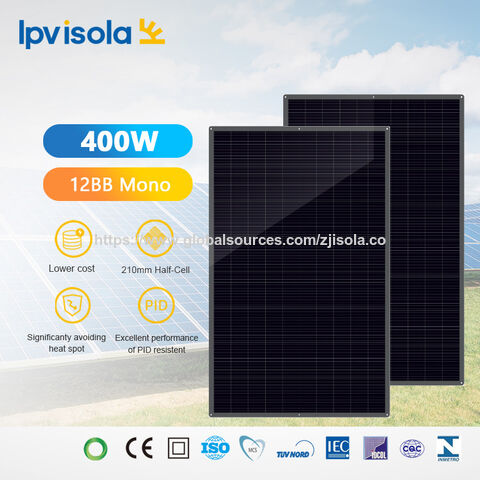 Compre El Panel Solar Flexible Del Balcón De Ipvisola 400w y El Panel ...