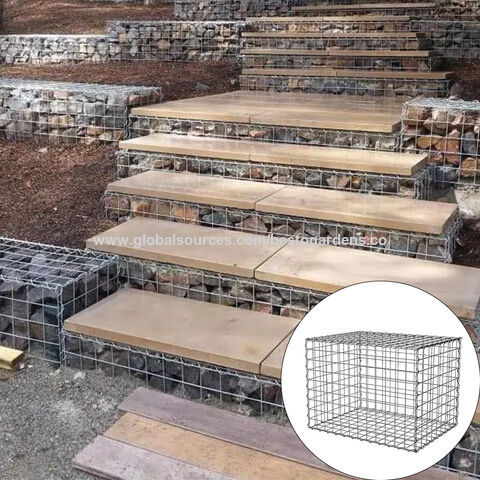 Welded Gabion Box For Bridge Abutments And Road Construction | Long ...