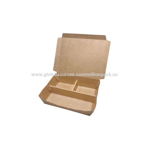 Bulk Buy China Wholesale Factory Price Three Compartments Food Box ...
