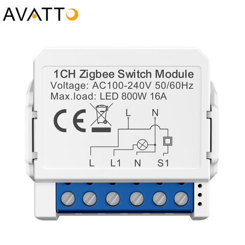 Avatto 1/2/3/4 Gang Tuya Wifi Zigbee Smart Light Wireless Remote ...