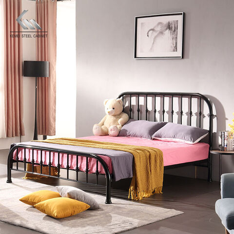 Buy China Wholesale Manufacturer Customization Bedroom Single Steel Bed ...