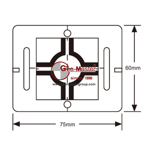 Geomaster 40mm×40mm White Single-sided Retro Target (retro Sheet,smart ...